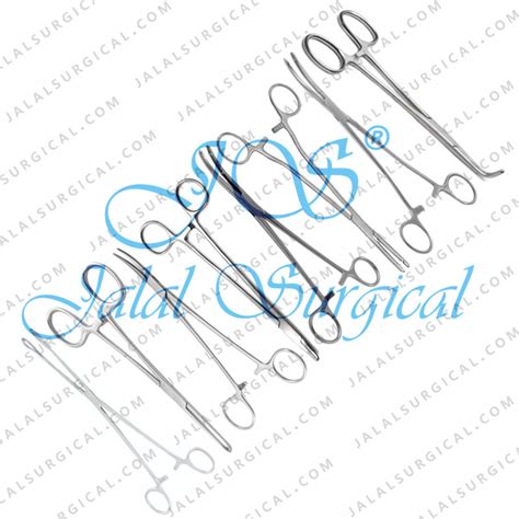 Abdominal Hysterectomy Surgical Instruments Set Of 39 Pieces Jalal