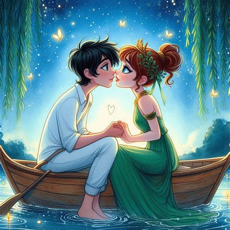 Kiss The Girl Nemo X Camille By Spongebobnintendo20 On Deviantart