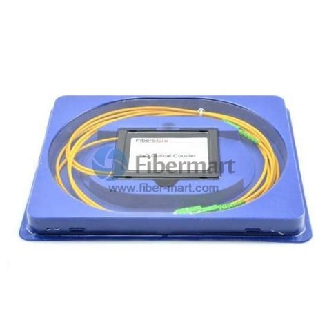 1x2 FBT Splitter Singlemode Dual Window Fiber Splitter With ABS Box