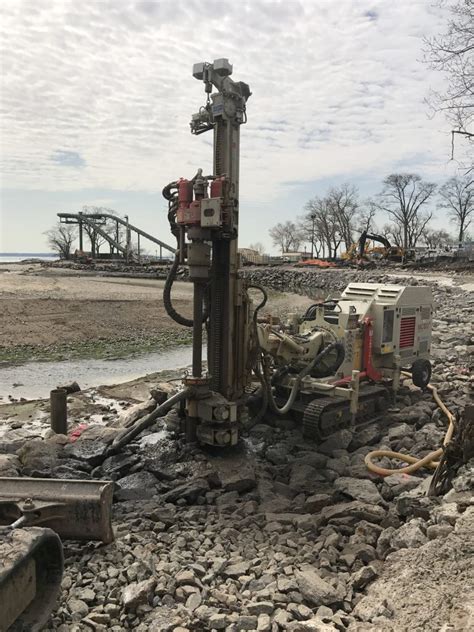 Rock Sockets For Pier Replacement Project Numa Hammers
