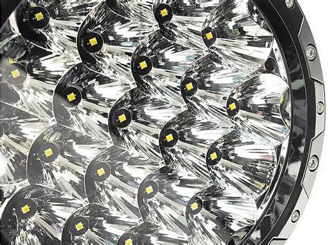 Rugged Ridge 15209 15 7 Round Led Lights For 18 22 Jeep Wrangler Jl