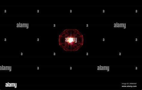 Abstract Fluid Plasma Sphere Particles Flowing Around Sphere