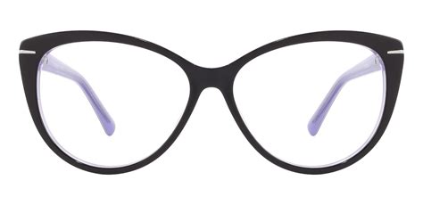 Canberra Cat Eye Prescription Glasses Purple Womens Eyeglasses