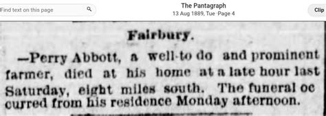 Perry Abbott Sconosciuto 1889 Monumento Find A Grave