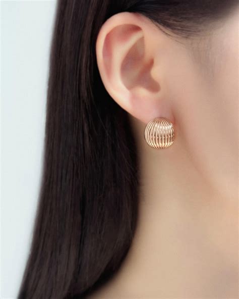 가이우스주얼리한국ㅣ디자이너주얼리 커스텀 리세팅 다이아몬드 천연석 진주 Earrings 62697 14k 585 로즈 골드 가이우스주얼리 유니크귀걸이