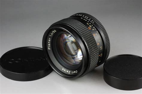 実写テスト済み Contax Carl Zeiss Planar 50mm F1 4 T Aej コンタックス カールツァイス プラナー Mf