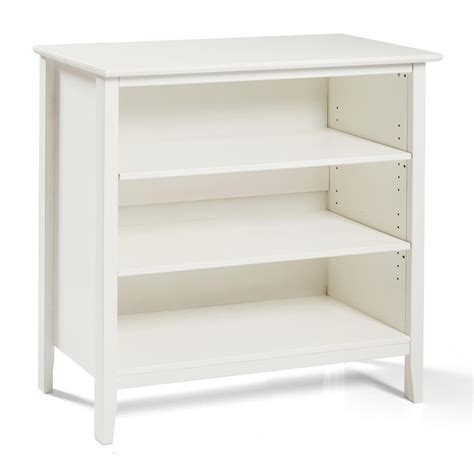 Simplicity Under Window Bookcase White