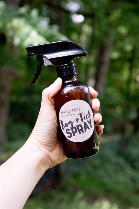 Homemade All Natural Tick And Bug Spray That Actually Works Wholefully