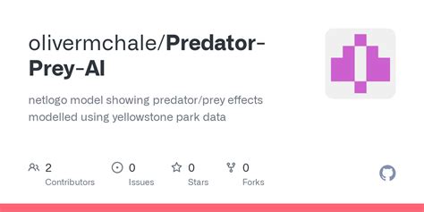Github Olivermchalepredator Prey Ai Netlogo Model Showing Predator