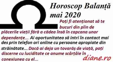 Horoscop Balanță mai 2020 diane ro