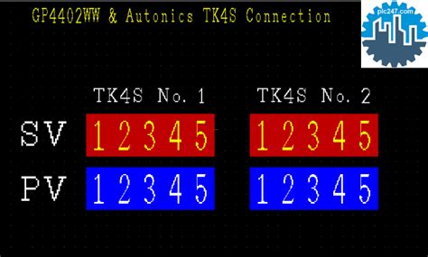 Proface Hmi Modbus Rtu Autonics Tk4s Tutorial
