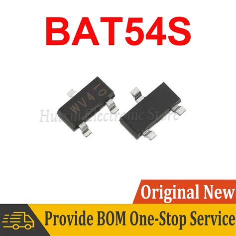 100pcs Bat54 Bat54s L44 Ld3 Kl4 Diode Schtk Dual 30v 200ma 0 2a Sot 23 In Stock New Original Ic
