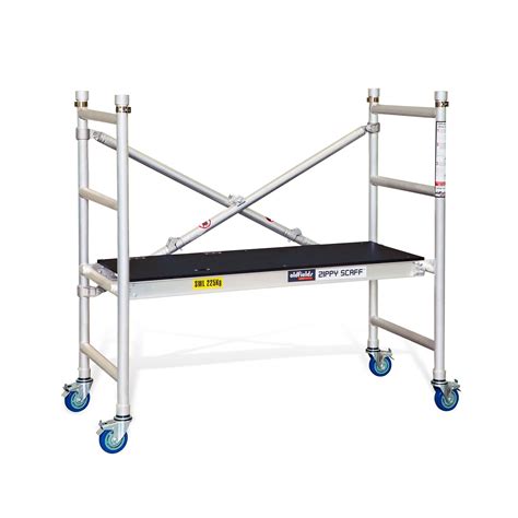 Oldfields Aluminium Mini Zippy Scaffold Base Unit 1 2m