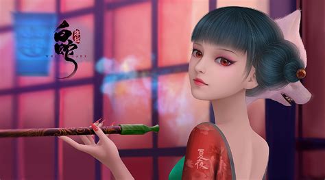 白蛇缘起 同人 小狐狸奋斗的夏夜 站酷zcool