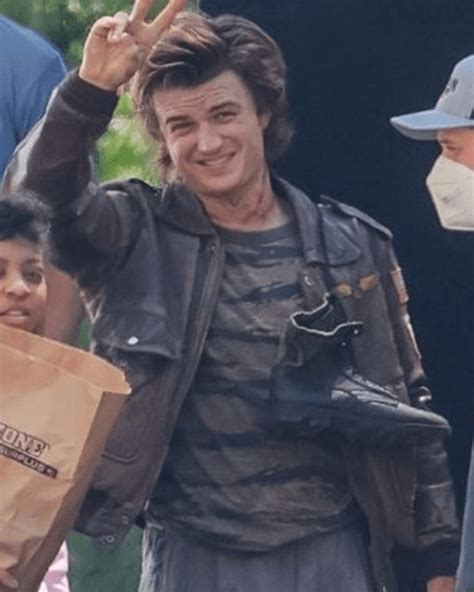 Steve Harrington Stranger Things S04 Brown Jacket Color Jackets
