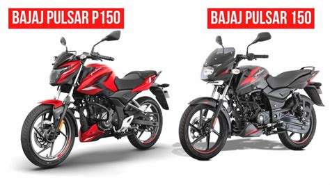 Bajaj Pulsar 150 Vs Pulsar P150 What Makes Them Different