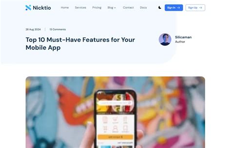 Nicktio Nextjs Tailwind Website Template For Payment And Fintech Platforms