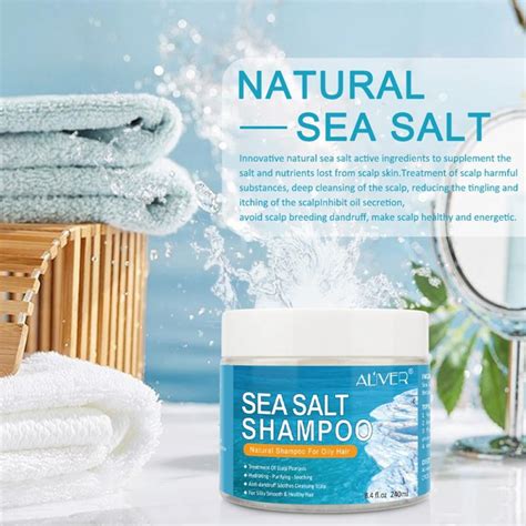 Sea Salt Shampoo Hair Treatment Shampoo For Scalp Psoriasis Itching Scalp And Dandruff