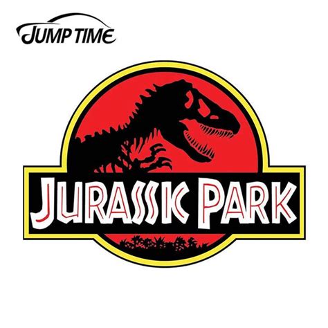 13cm X 10cm For Jurassic Park Door Vinyl Decal Funny Dinosaur Car