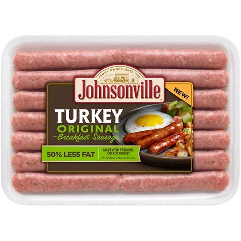 Johnsonville Fresh Turkey Original Breakfast Sausage 10 Oz Delivery