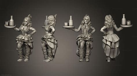 Military Figurines Bar STKW D Stl Model For CNC