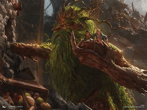 Magic The Gathering On Twitter MTGxLOTR Releases Tomorrow Treebeard Has Important Advice