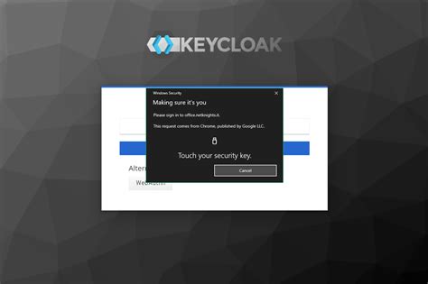 Keycloak Plugin With Fido2webauthn Netknights It Sicherheit Zwei