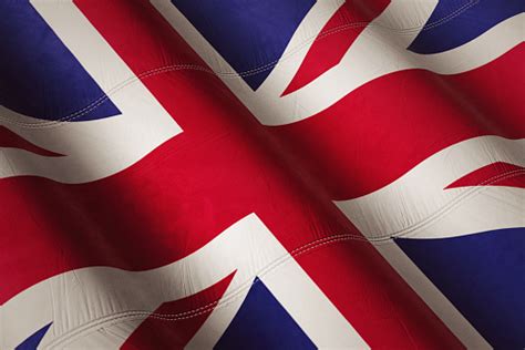 3d 렌더링 된 그림 영국 국기 4k 배경의 사실적인 천 물결 모양의 표면 플래그 0명에 대한 스톡 사진 및 기타 이미지 0명 3차원 형태 국기 Istock