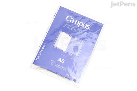 Kokuyo Campus Notebook Clear Cover A6 Jetpens