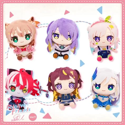 Hololive Friends With U Vol 7 Risu Moona Iofi Ollie Anya Reine