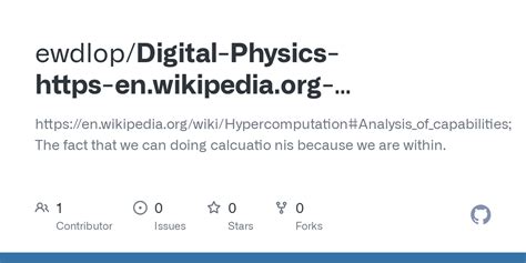 Issues · Ewdlop Digital Physics Wiki