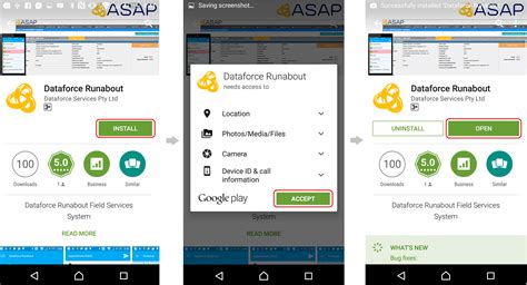 install dataforce runabout on android dataforce documentation
