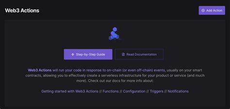 Deploy Web3 Actions Via Dashboard Tenderly Documentation