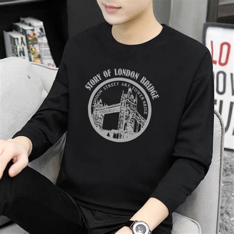 Yixin New Mens Black Long Sleeve T Shirt Jumia Nigeria