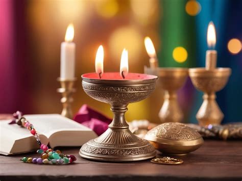 Passover Day Jewish Items Premium Ai Generated Image