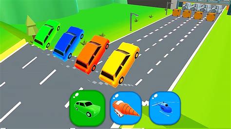 Funny Games Shape Shifting Run All Levels Gameplay Walkthrough Android Ios Max Level 136