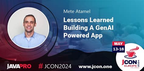 javapro on linkedin jcon jcon2024 genai ai jug