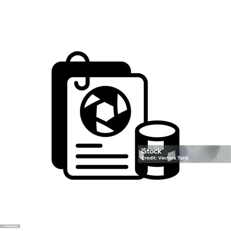 Raw Data Icon In Vector Logotype Stock Illustration Download Image Now Black Color Cut Out