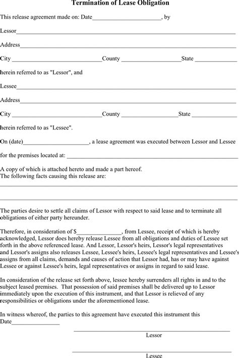 Free Printable Termination Forms Printable Forms Free Online