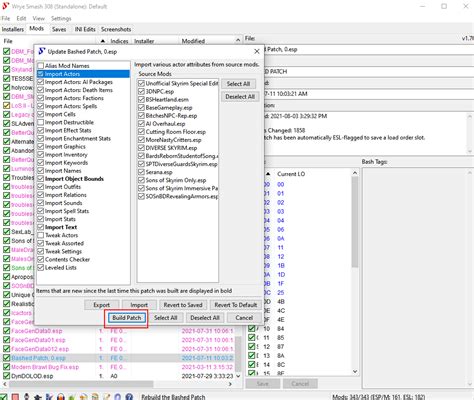 A Guide To Making A Proper Bashed Patch Technical Support Skyrim Special Edition Loverslab