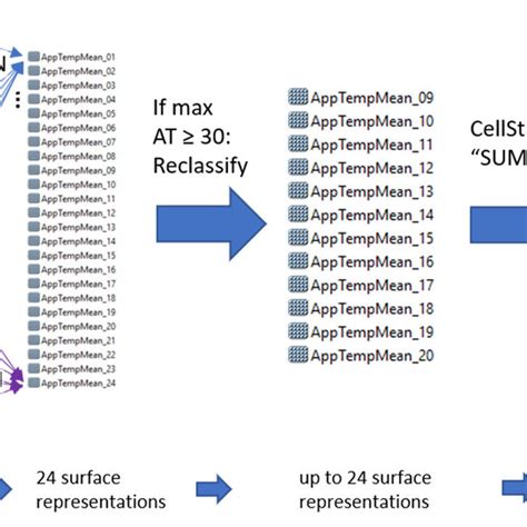 Workflow For Production Of Composite Raster Surface Representing