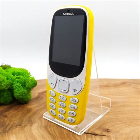 Кнопочный телефон с большим дисплеем Nokia 3310 (2021) Yellow, цена ...