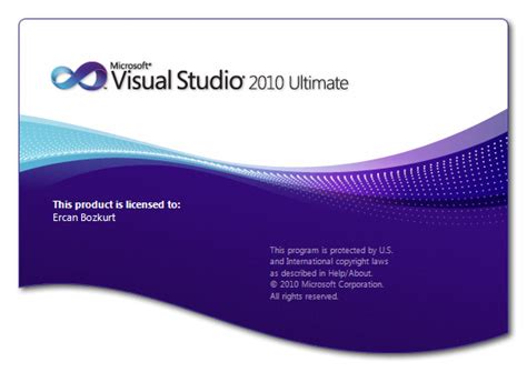 Ercan Bozkurt weBlog Visual Studio 2010 Splash Screen nasıl değiştirilir