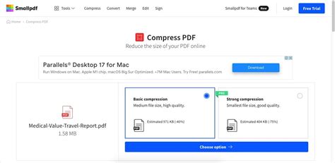 Easy Tools Reduce PDF Size To KB With One Click