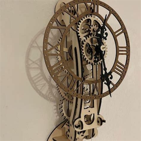 3d Print Clock Puzzle Etsy