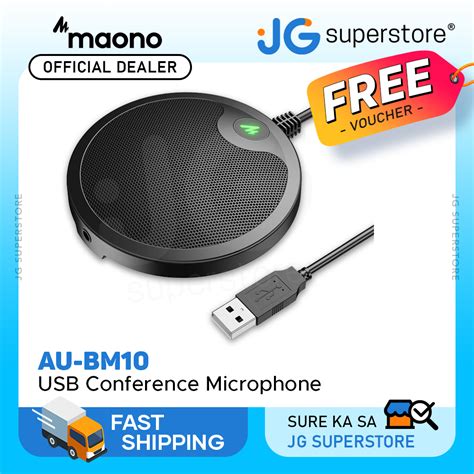 Maono AU-BM10 BM10 USB Conference Computer Microphone Metal Boundary ...
