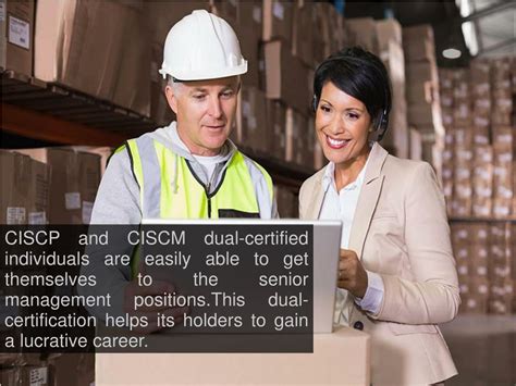 PPT Advantages Of Getting CISCP And CISCM Certified At One Go PowerPoint Presentation ID