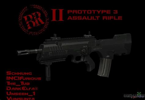 Prototype 3 Assault Rifle Famas Counter Strike Source Weapon