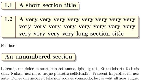 Sectioning How To Add Frame Around Section Using Titlesec TeX LaTeX Stack Exchange