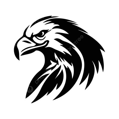 Design Of An Eagle Logo Featuring An Abstract Representation Of An Eagles Head And A Black